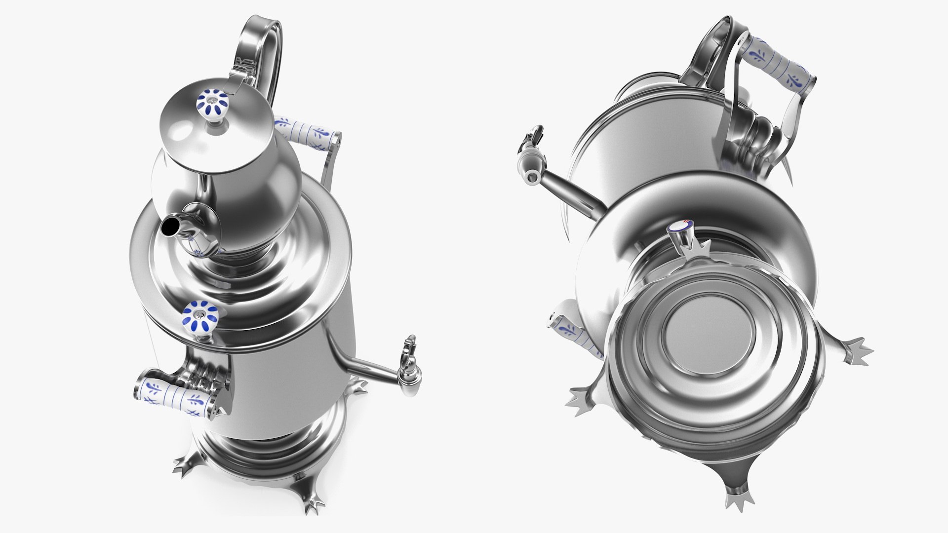 Modern Russian Samovar Set 3D Model - TurboSquid 1665096