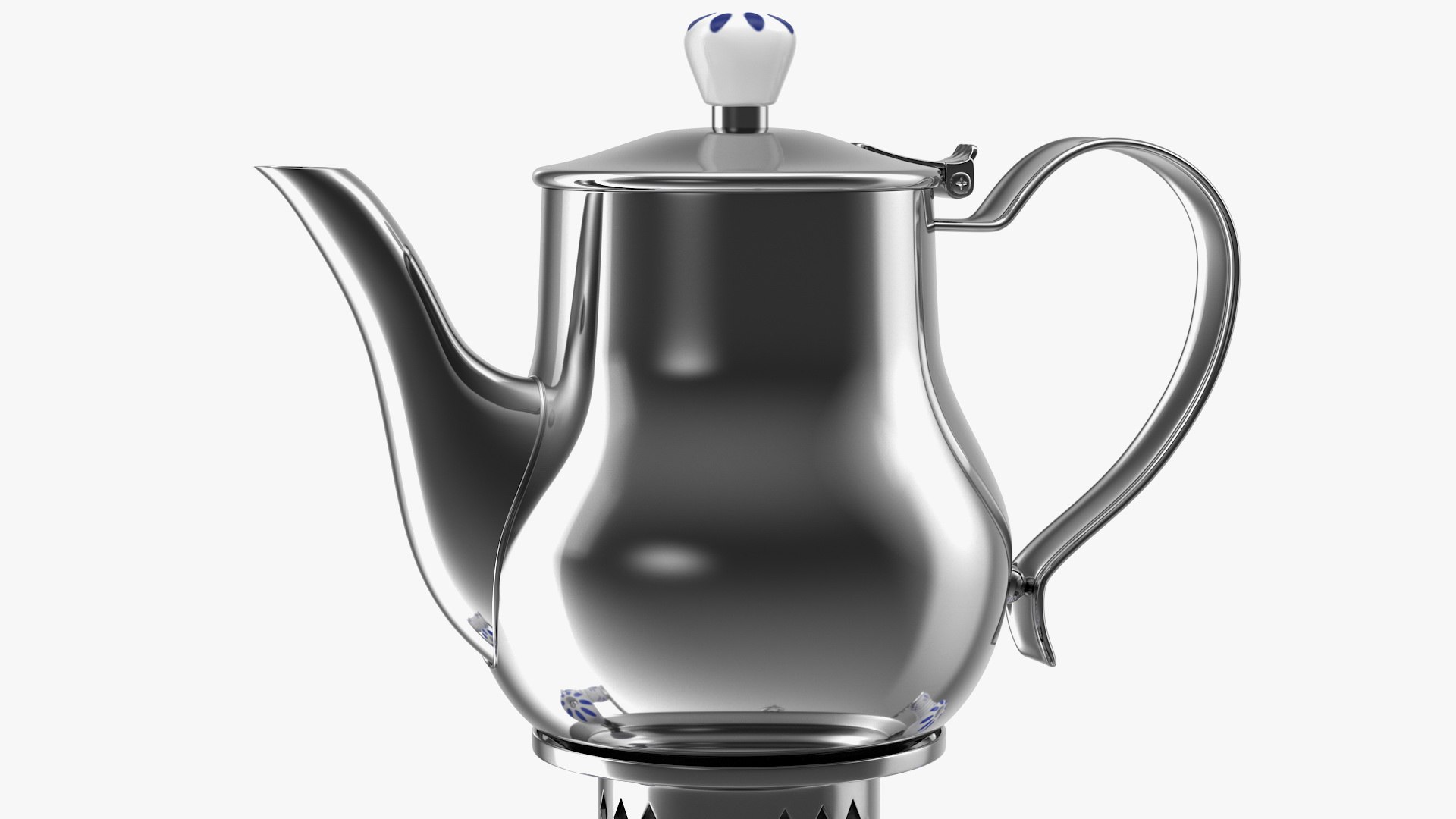 Modern Russian Samovar Set 3D Model - TurboSquid 1665096