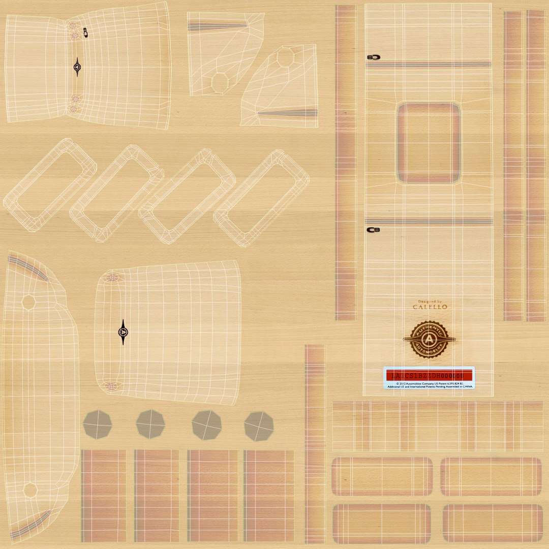 3d - Automoblox C9 Sports Car Model