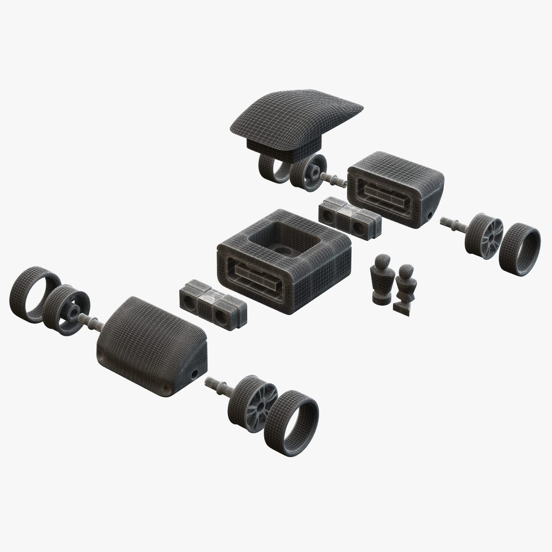 3d - Automoblox C9 Sports Car Model