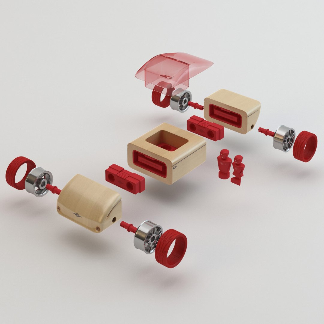 3d - Automoblox C9 Sports Car Model