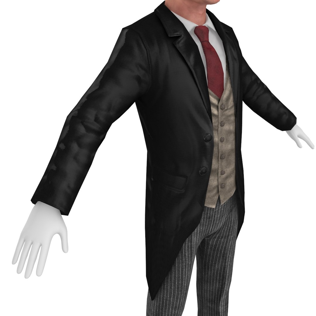 3D model butler rigged - TurboSquid 1289583