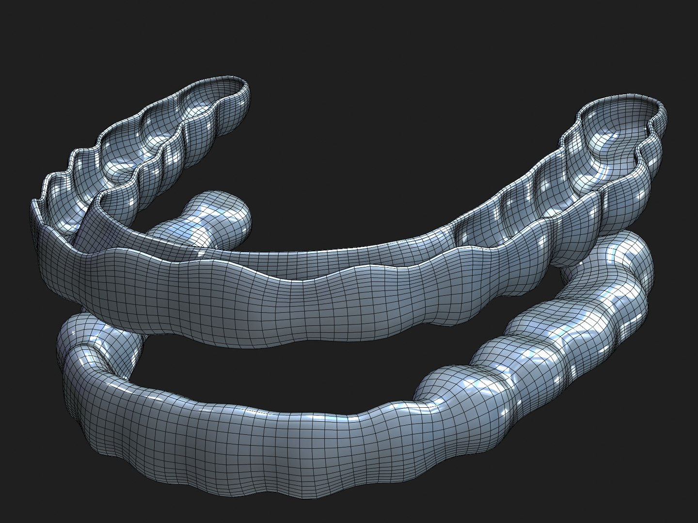 Orthodontic Retainer Dental Model - TurboSquid 1502225