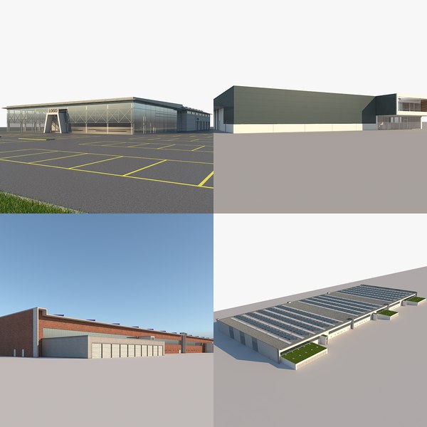 Car Dealership 3D Models for Download | TurboSquid