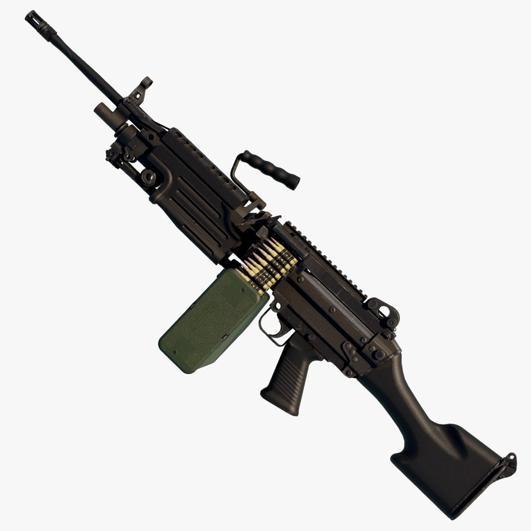 3D model M249 Machine - TurboSquid 2100668