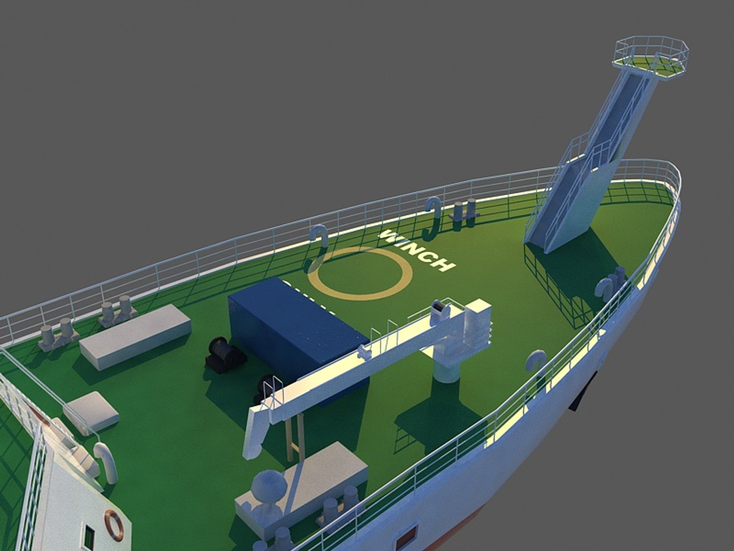 3D Model Scientific Research Ship 1 - TurboSquid 1594335