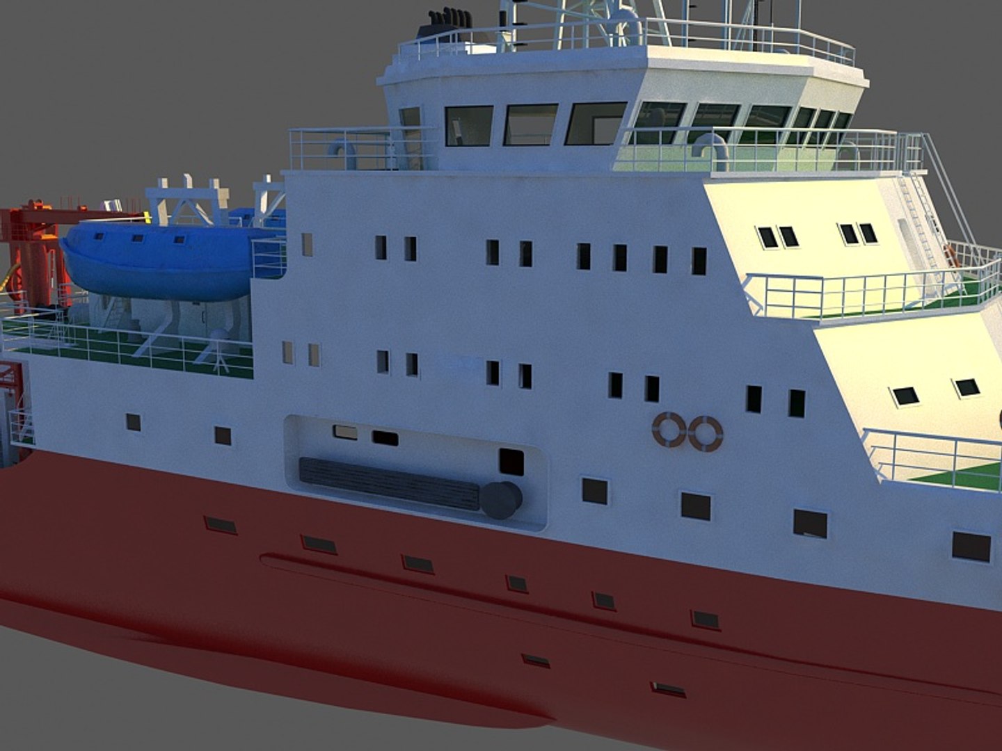 3D Model Scientific Research Ship 1 - TurboSquid 1594335