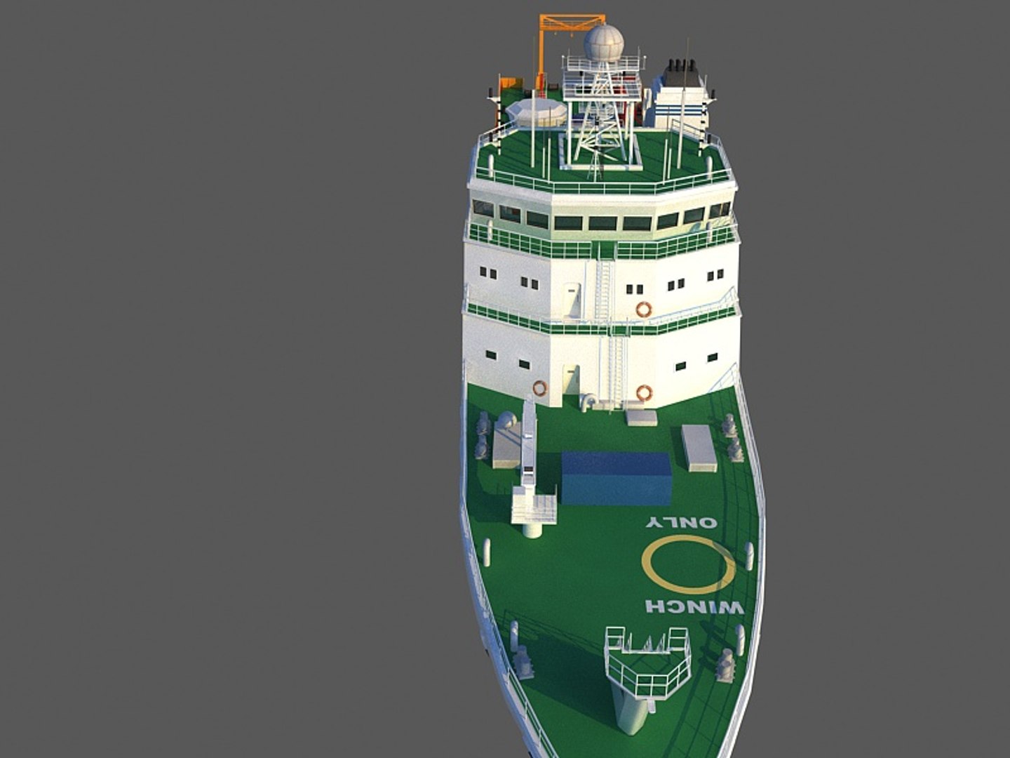 3D Model Scientific Research Ship 1 - TurboSquid 1594335