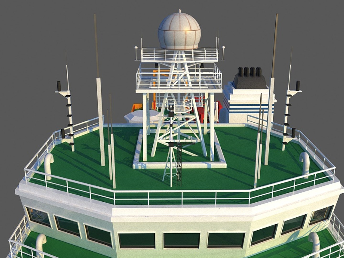 3D Model Scientific Research Ship 1 - TurboSquid 1594335