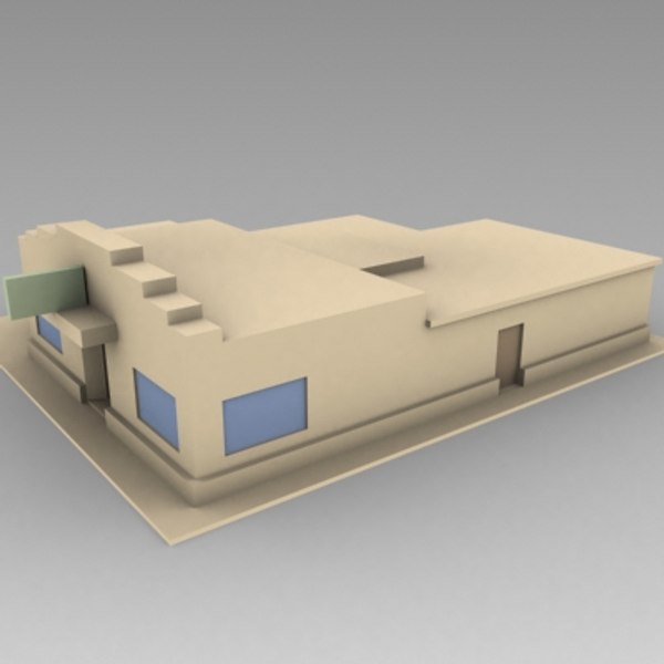 3d shop model