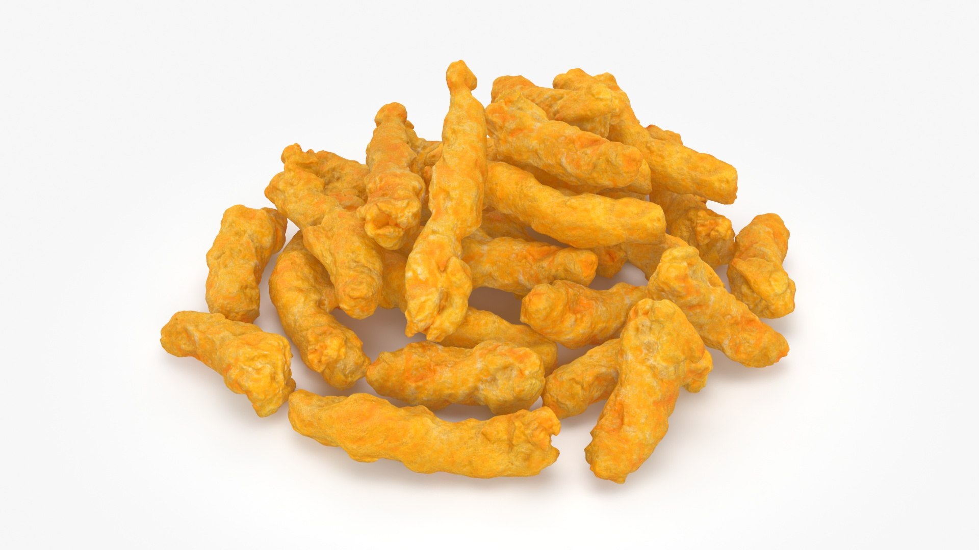 3D Cheetos Crunchy Pile - TurboSquid 2144922
