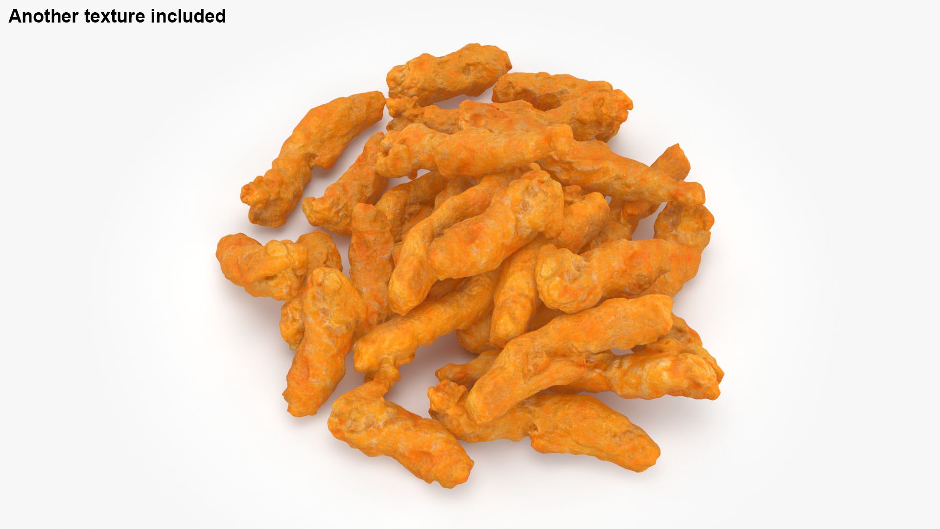 3D Cheetos Crunchy Pile - TurboSquid 2144922