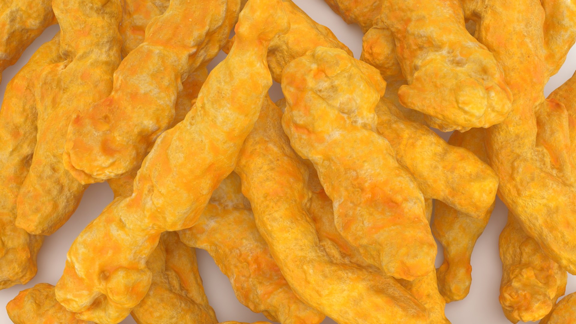 3D Cheetos Crunchy Pile - TurboSquid 2144922