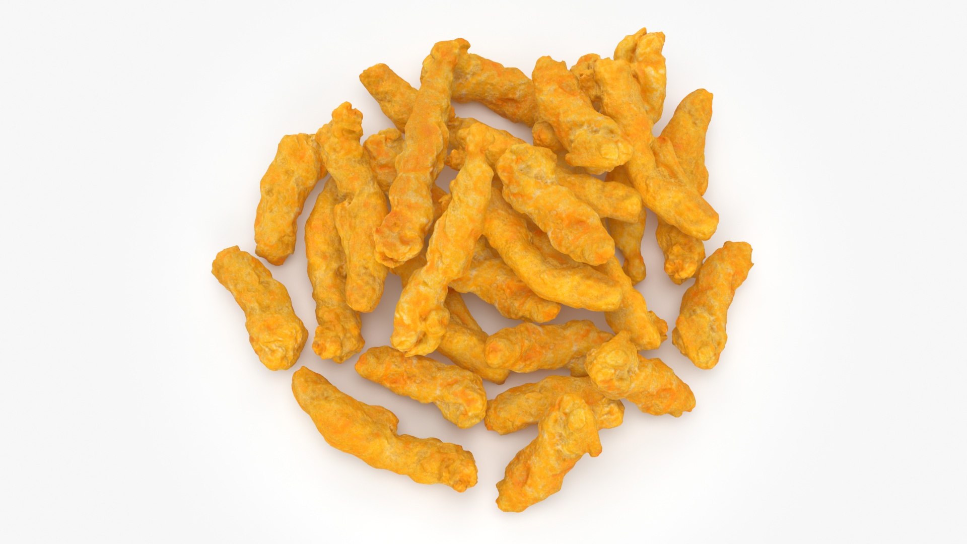 3D Cheetos Crunchy Pile - TurboSquid 2144922