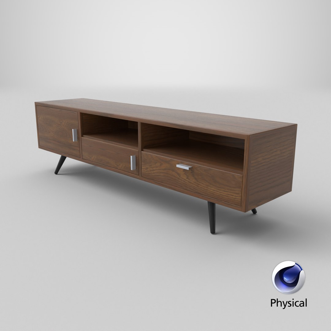 TV Rack N36 3D Model - TurboSquid 2505500