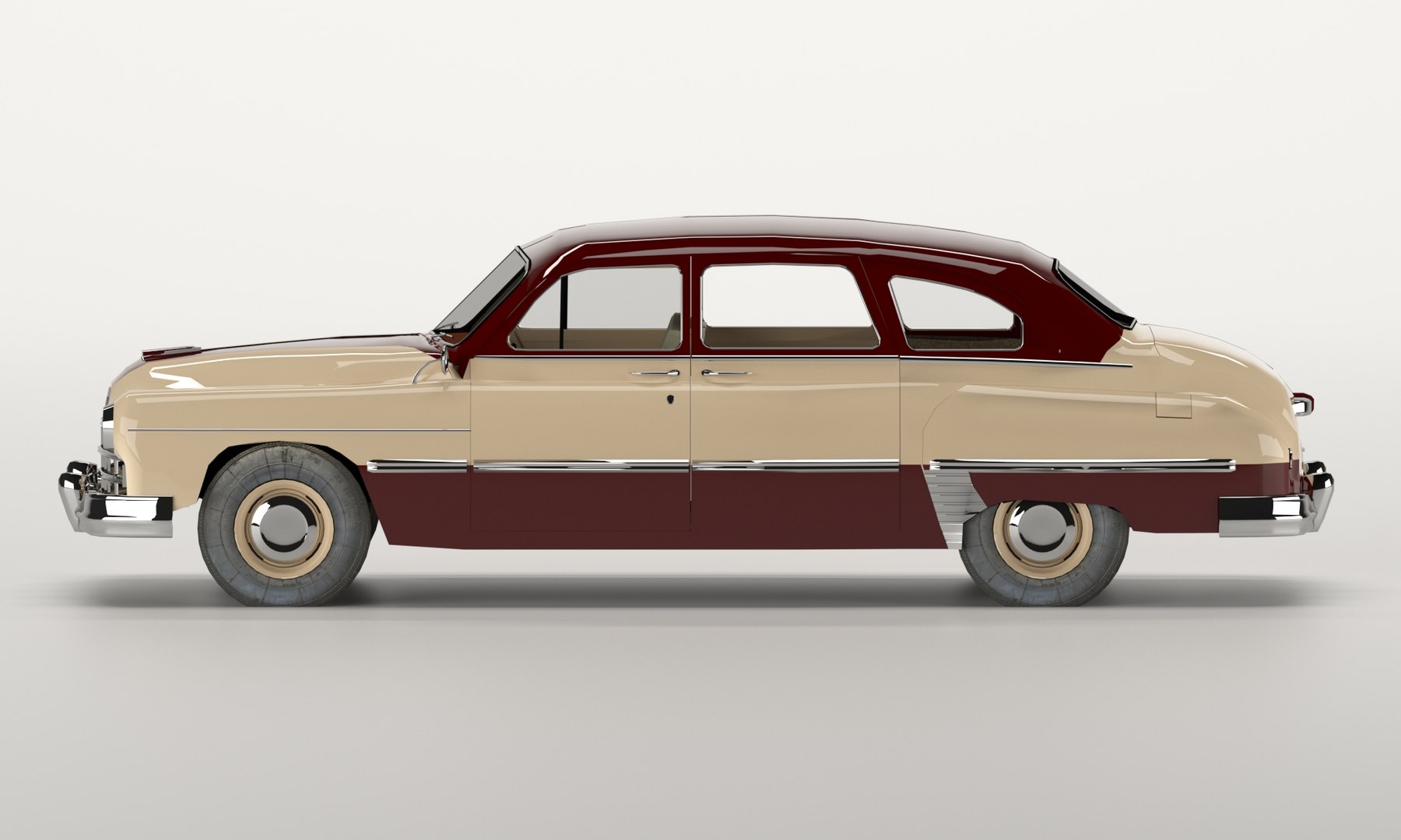 GAZ 12 3D Model - TurboSquid 1975211