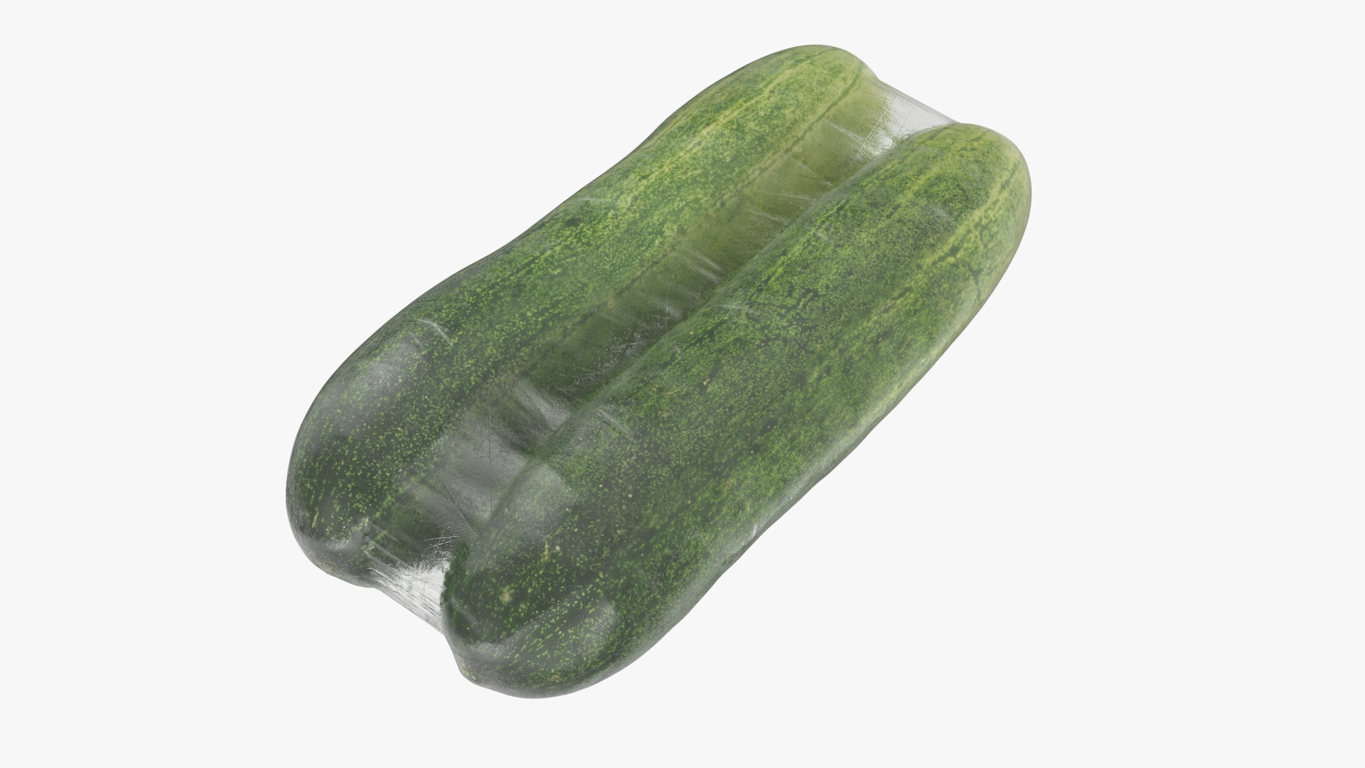 Plastic Wrap Cucumbers Model - TurboSquid 2367668