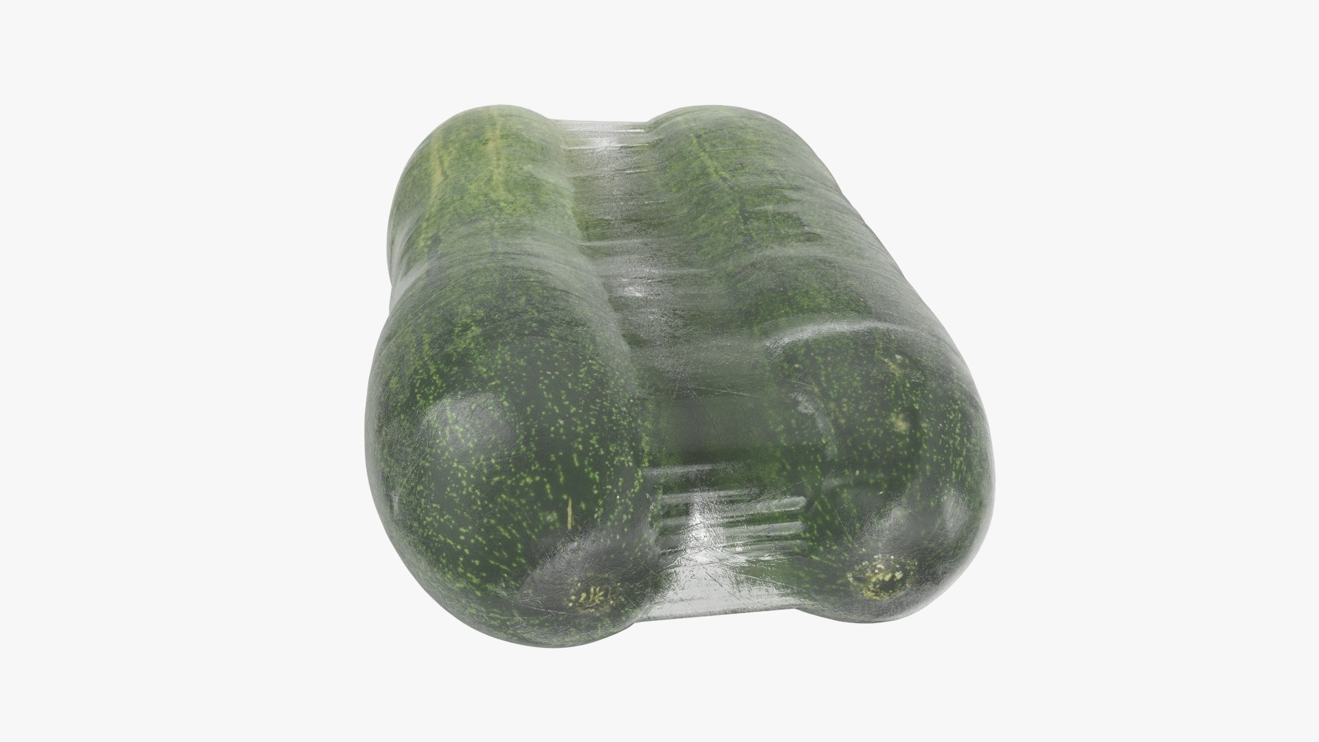Plastic Wrap Cucumbers Model - TurboSquid 2367668