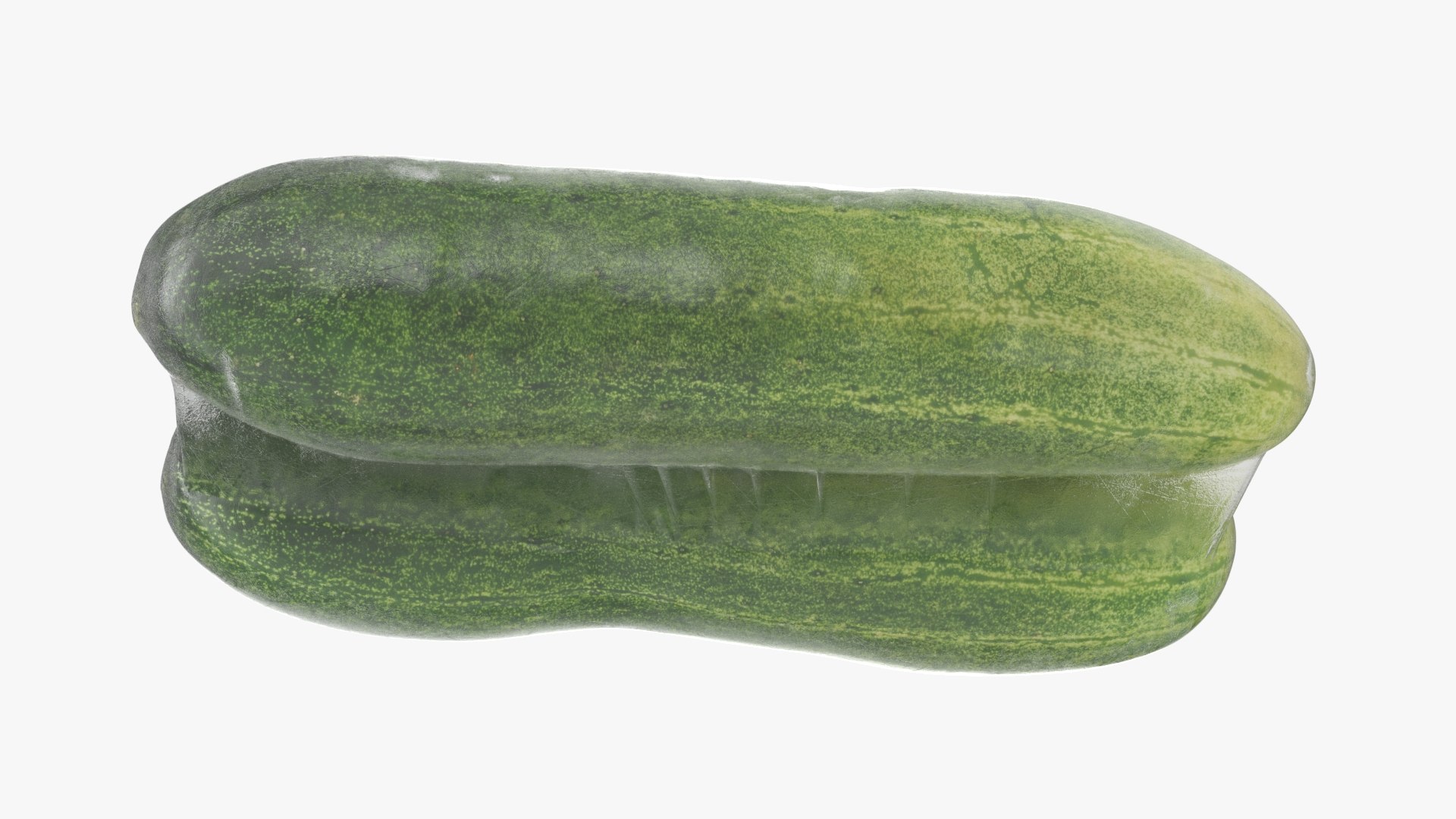 Plastic Wrap Cucumbers Model - TurboSquid 2367668