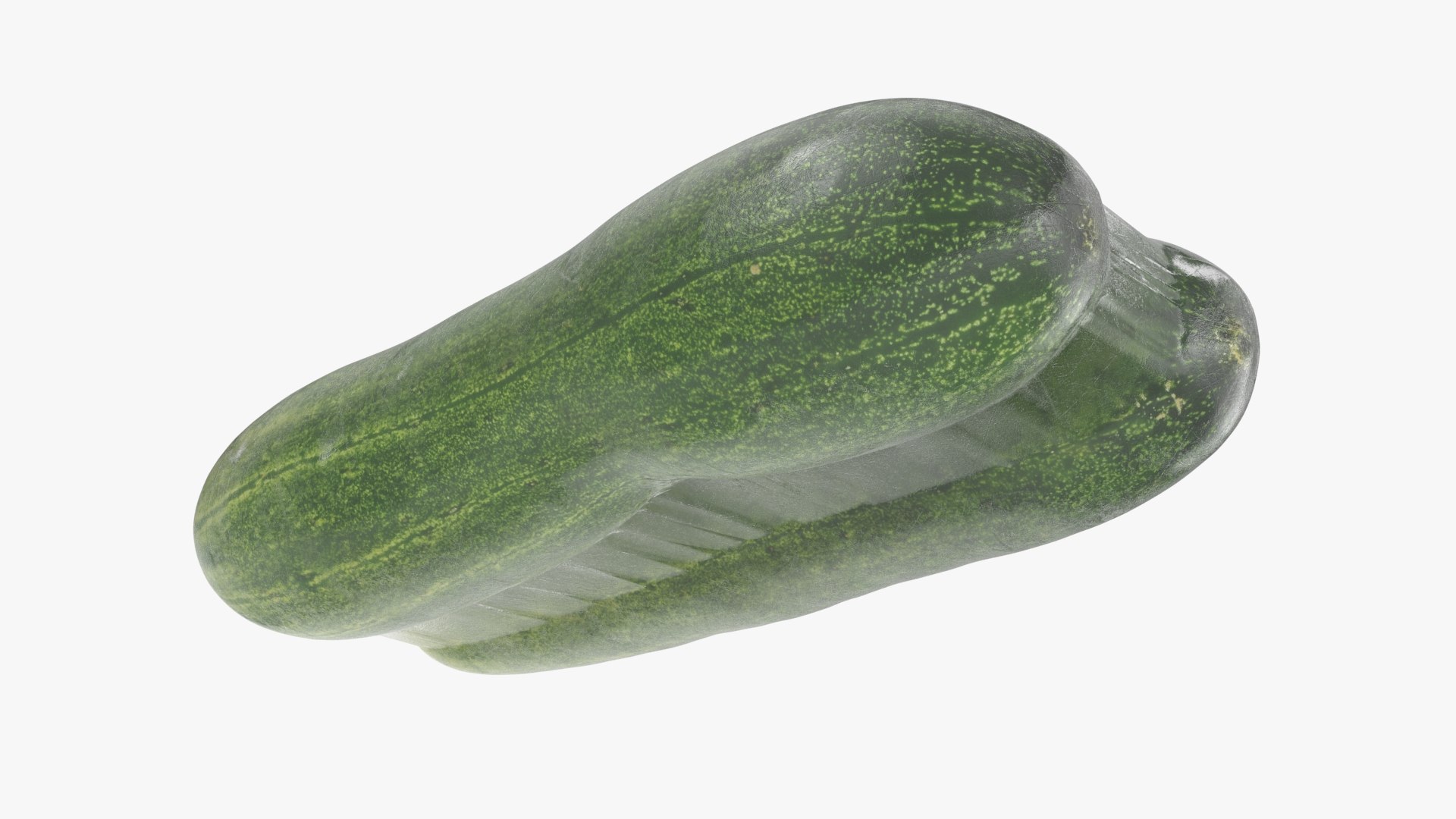 Plastic Wrap Cucumbers Model - TurboSquid 2367668