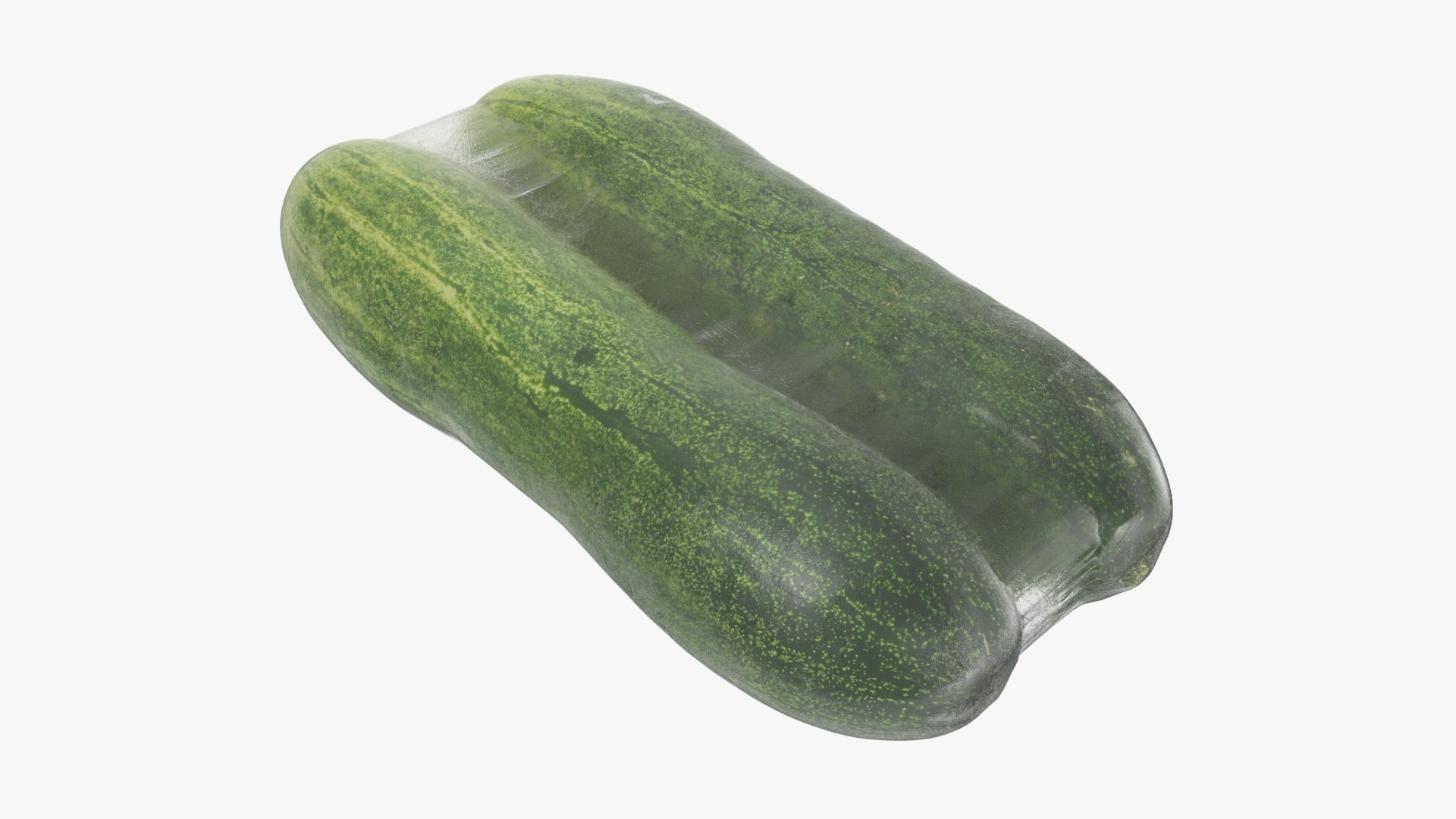 Plastic Wrap Cucumbers Model - TurboSquid 2367668