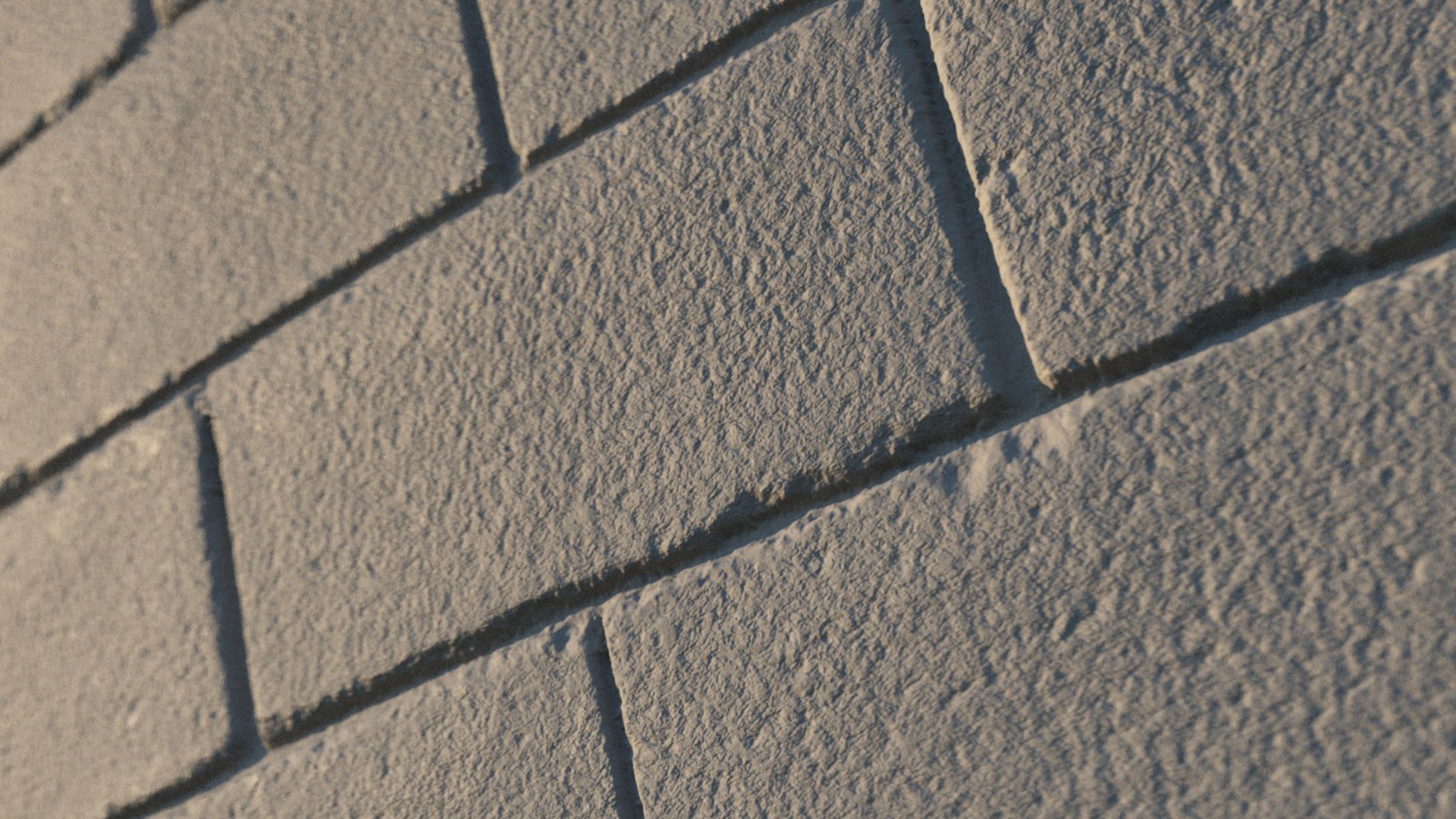 Cinder Block Wall Material 8k Seamless PBR 3D Model - TurboSquid 1807802