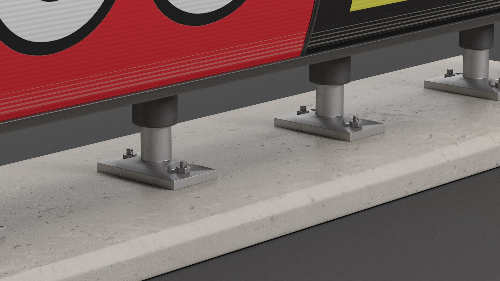 3D Model Airfiled Ground Guidance Sign - TurboSquid 2059882