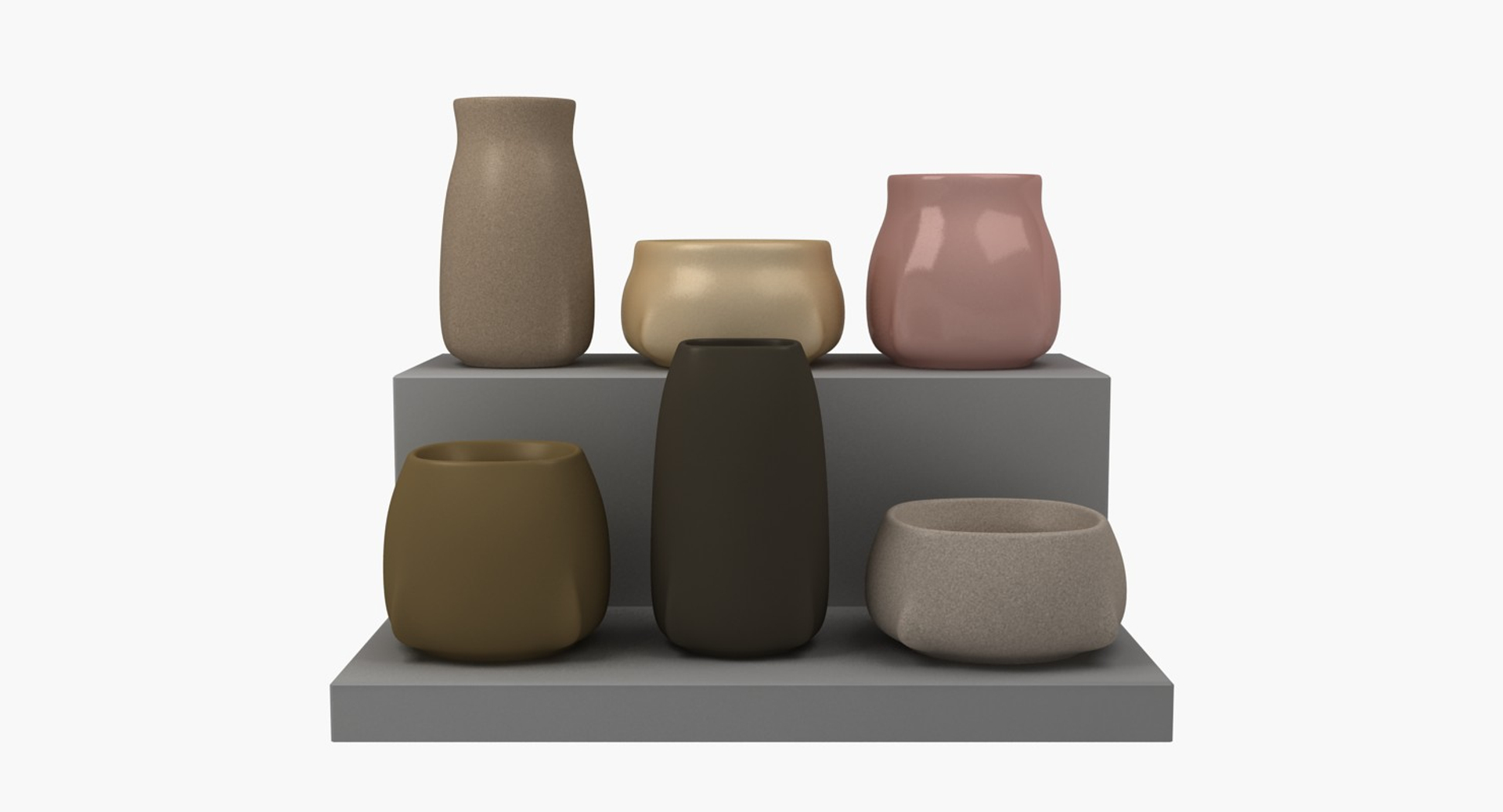 Stylish Pottery 3D Model - TurboSquid 1423114