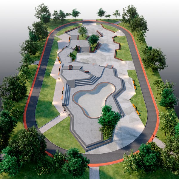 Free Skate Park 3D Models for Download | TurboSquid
