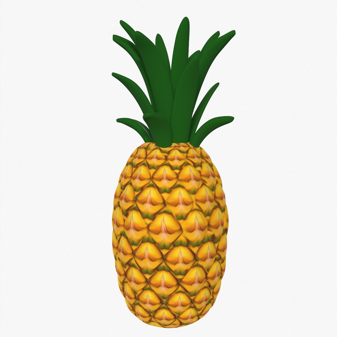 Pineapple 3D Model - TurboSquid 2058861
