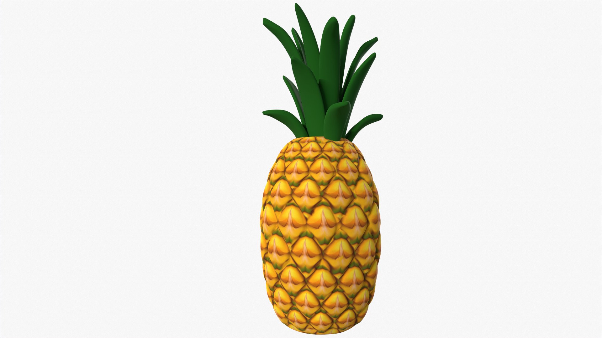 Pineapple 3D Model - TurboSquid 2058861