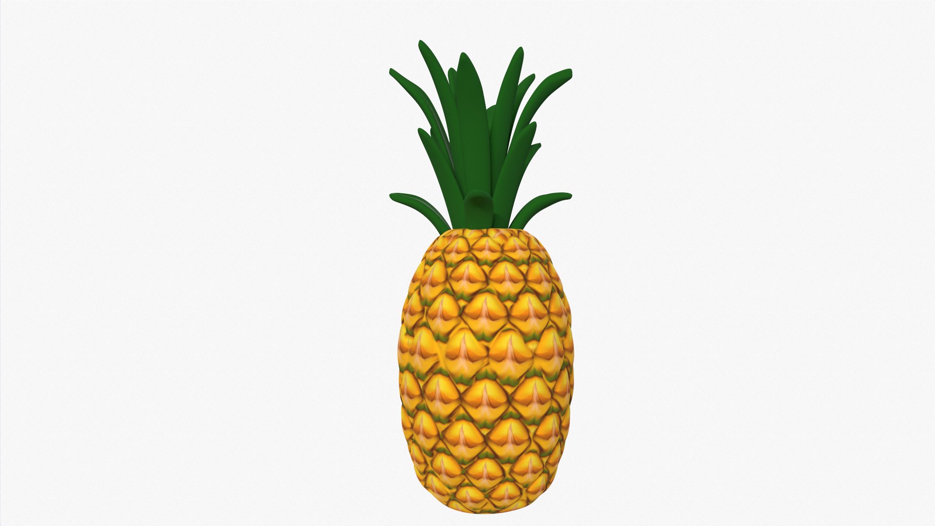 Pineapple 3D Model - TurboSquid 2058861