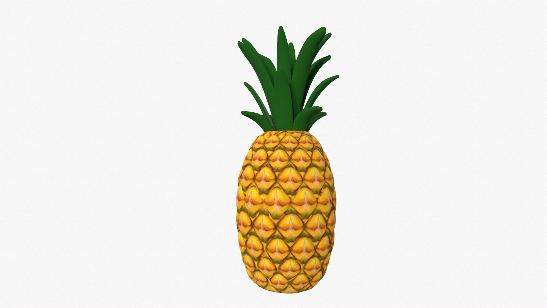 Pineapple 3D Model - TurboSquid 2058861