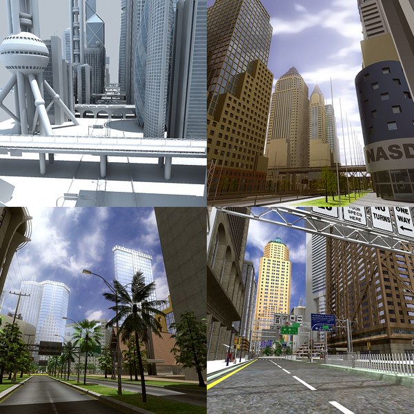 city def 3d max