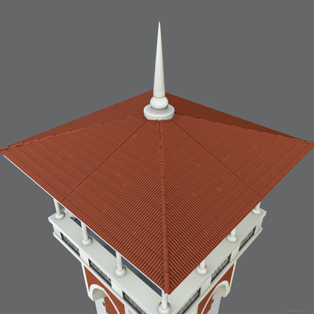 Arch Architecture Tower 3d Model
