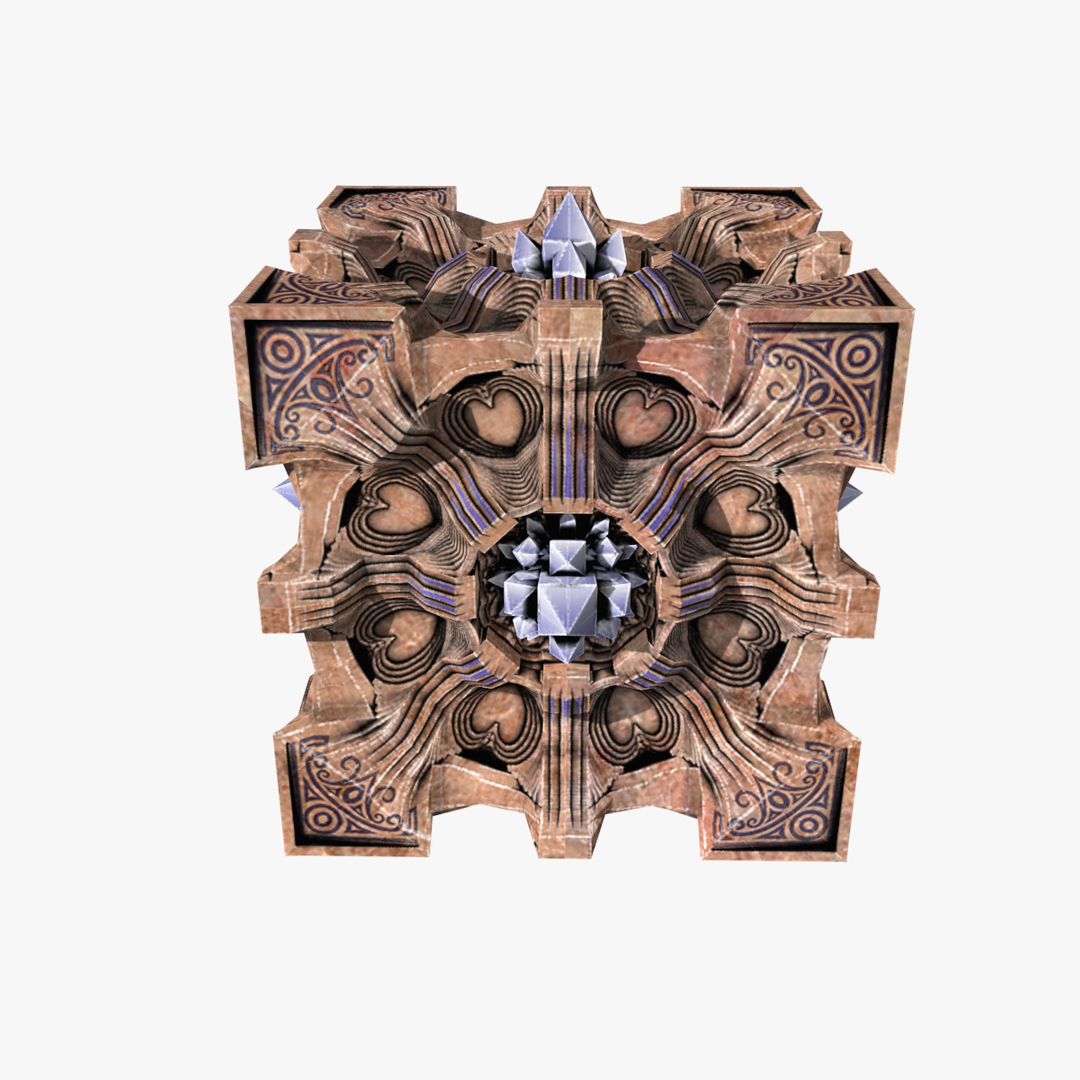 3D Model Cube Artifact Design - TurboSquid 1178862