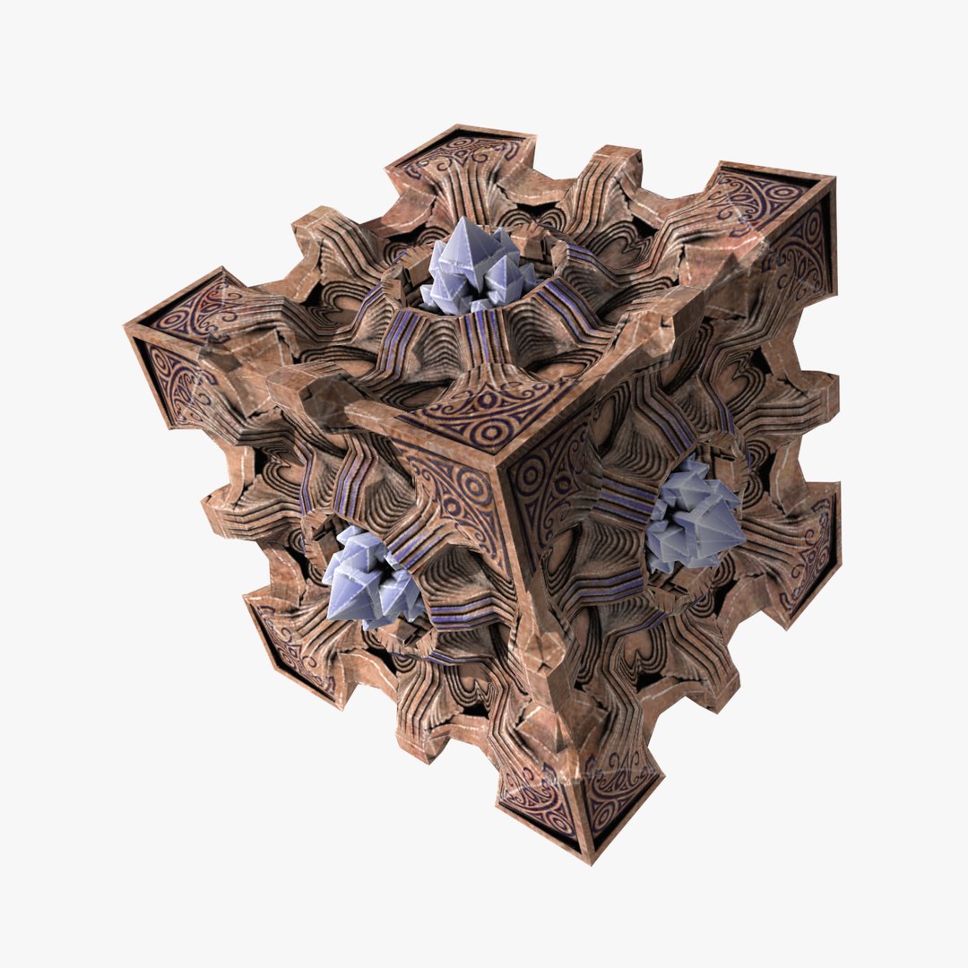 3D Model Cube Artifact Design - TurboSquid 1178862