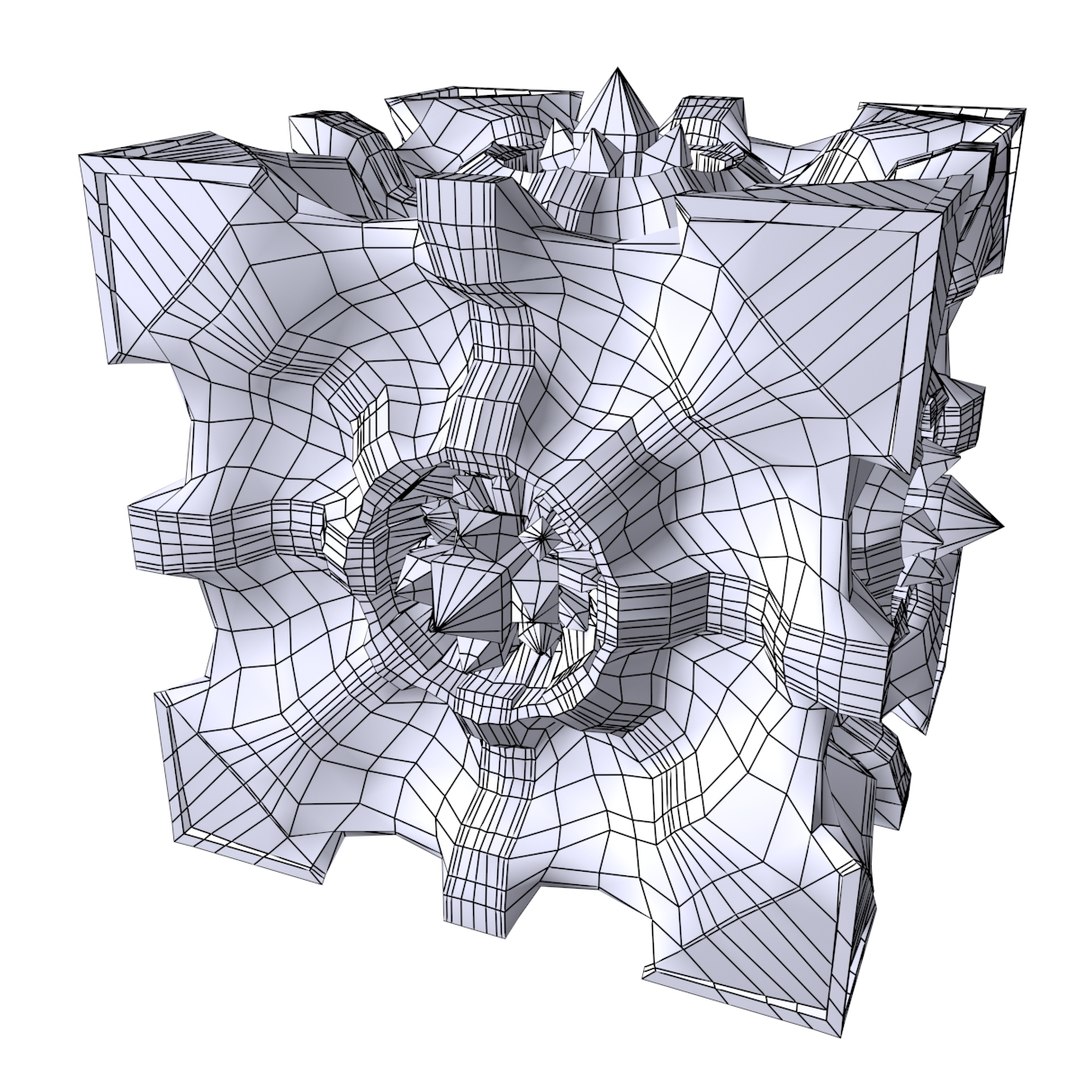 3D Model Cube Artifact Design - TurboSquid 1178862