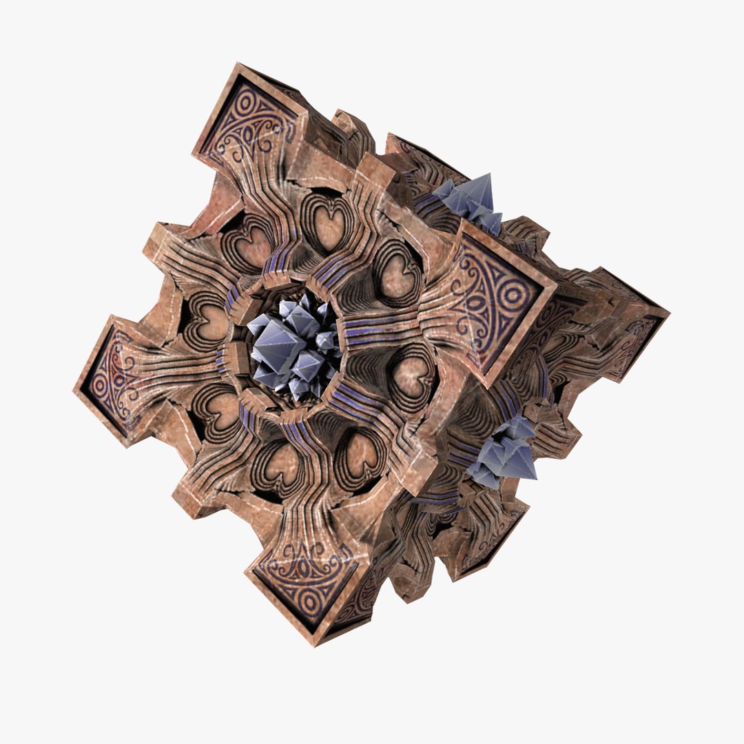 3D Model Cube Artifact Design - TurboSquid 1178862