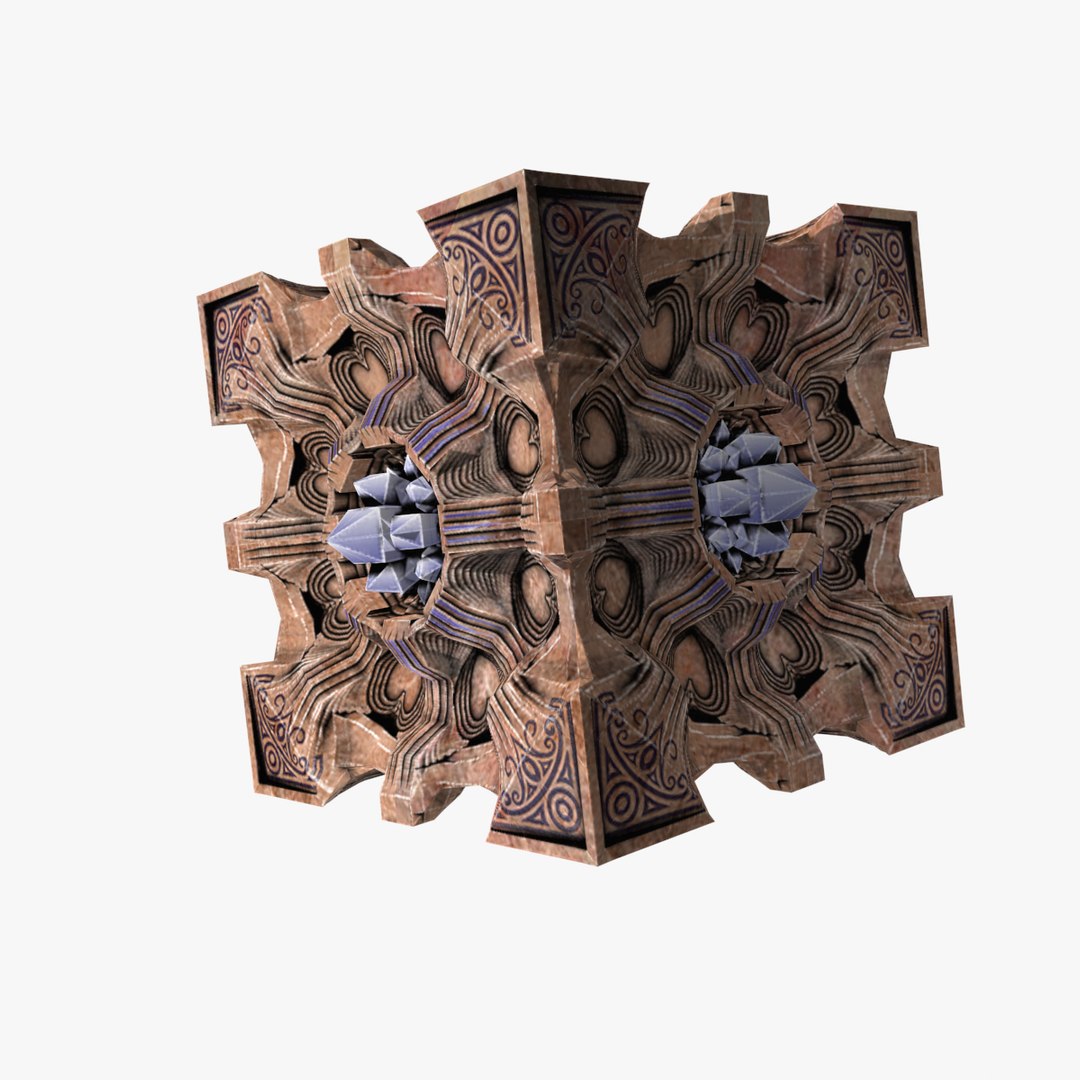 3D Model Cube Artifact Design - TurboSquid 1178862