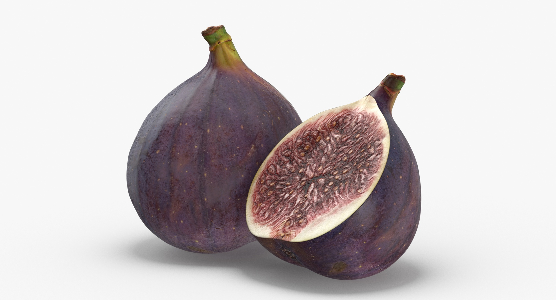 Black Mission Figs Half Collection 01 - 2 Models 3D - TurboSquid 1794603