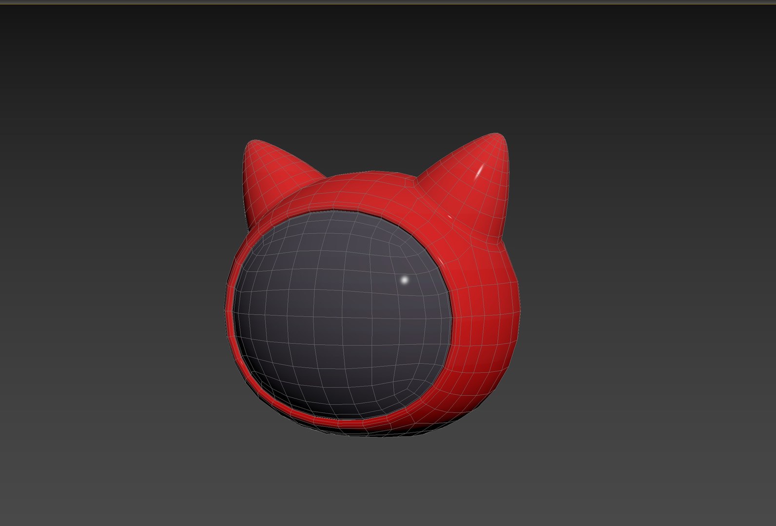 3D Prop192 Devil Helmet - TurboSquid 2157532