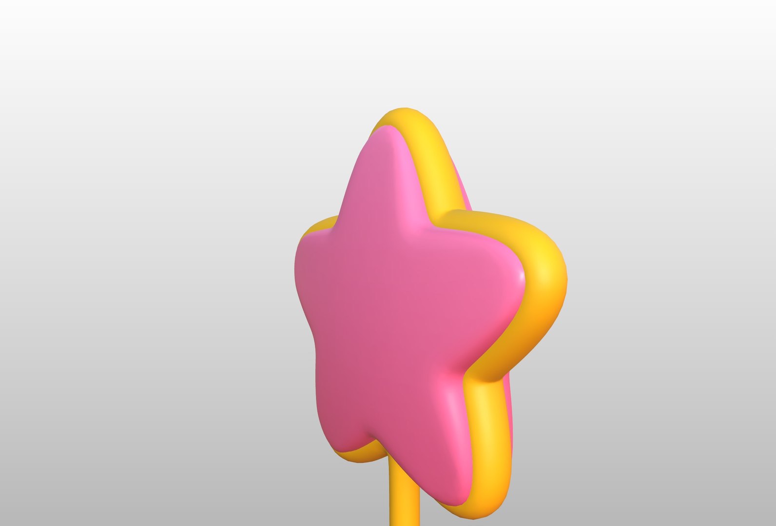 Star Wand 3D Model - TurboSquid 2227053