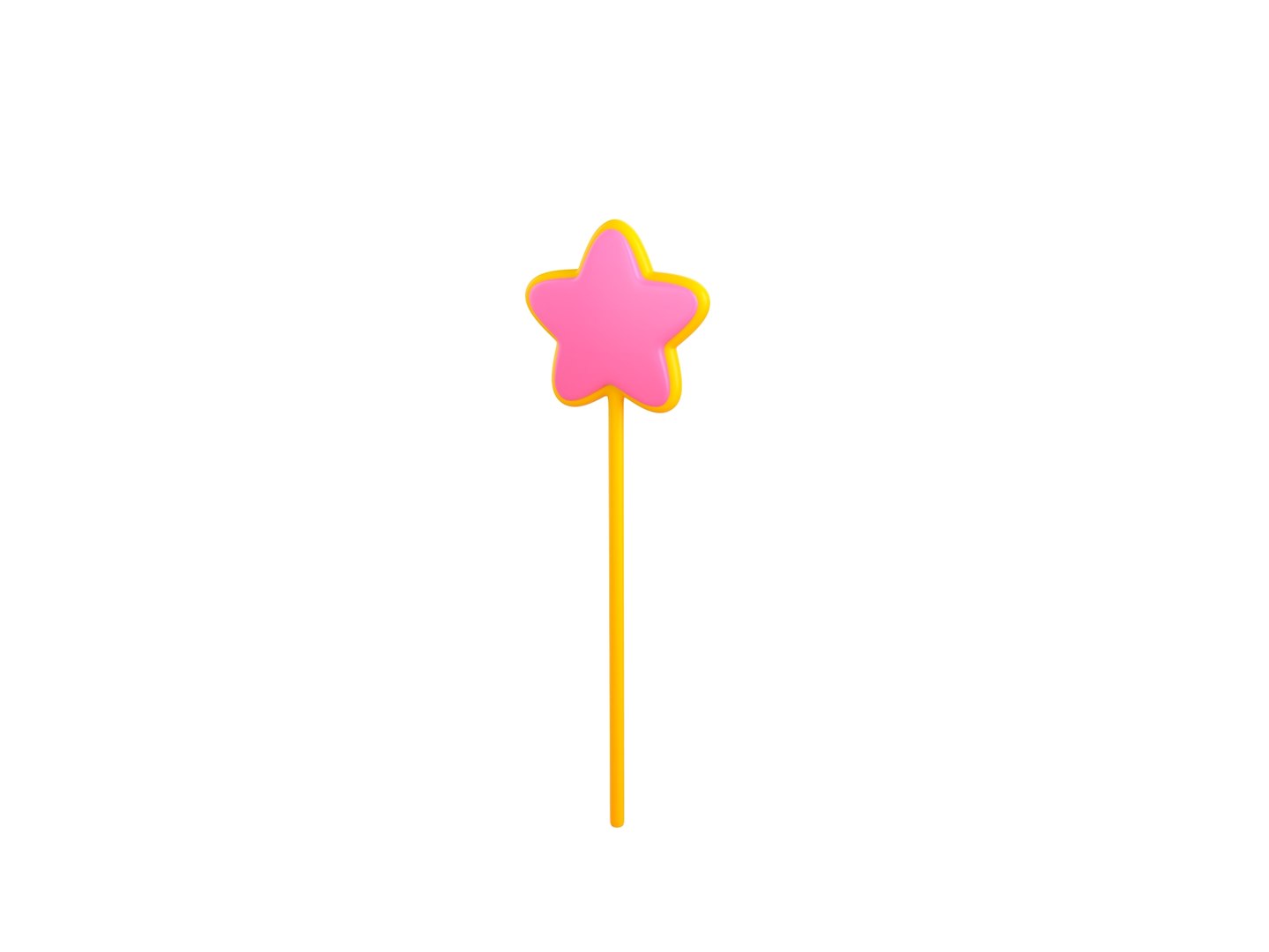 Star Wand 3D Model - TurboSquid 2227053