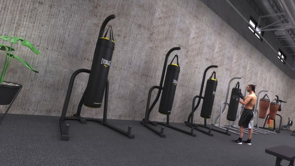 modelo 3d Boxing GYM Center - TurboSquid 1968754