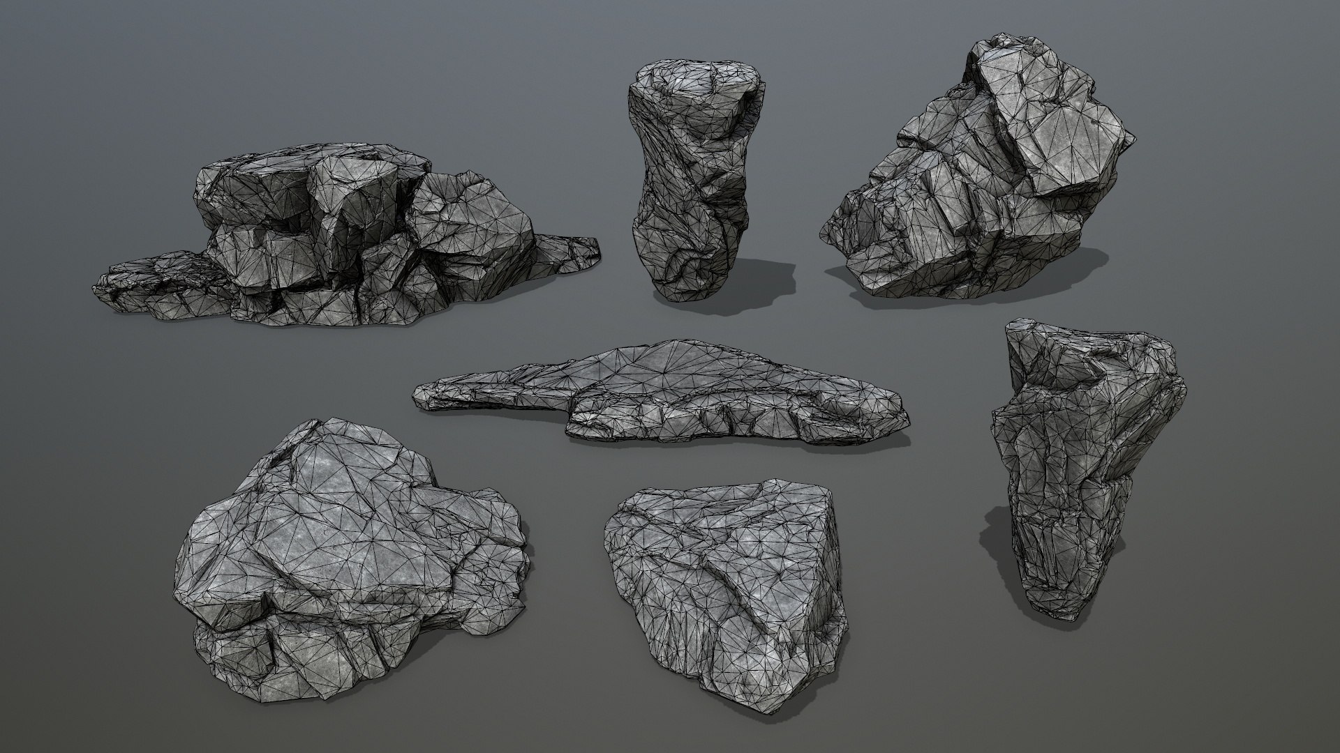 3D Rocks - TurboSquid 1887129