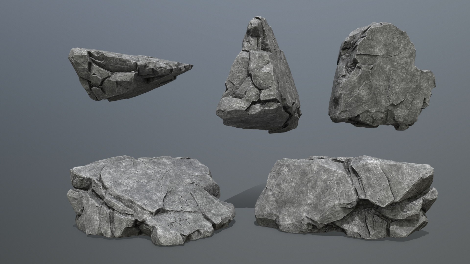 3D Rocks - TurboSquid 1887129