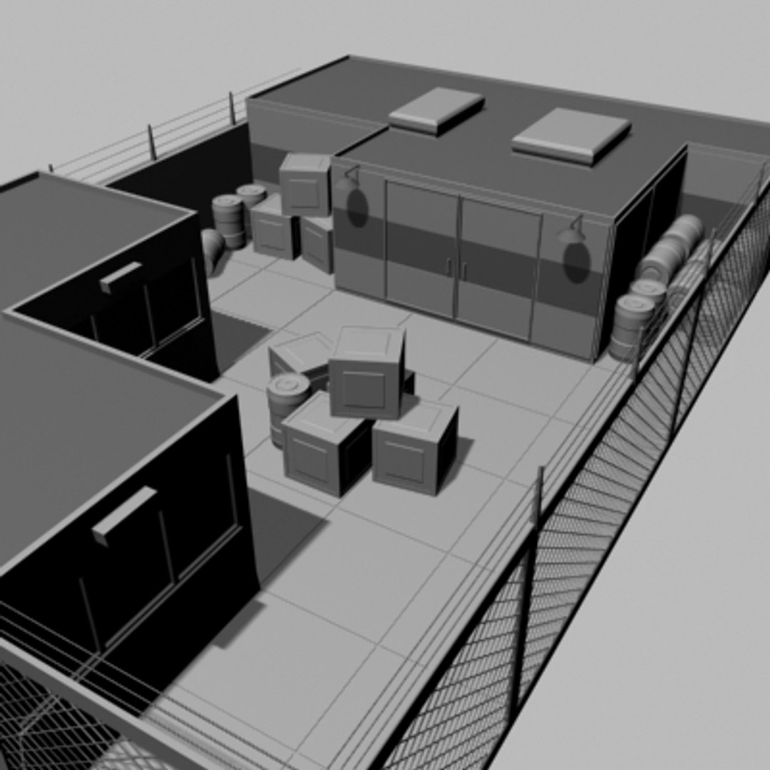3d Model Storage Buildings