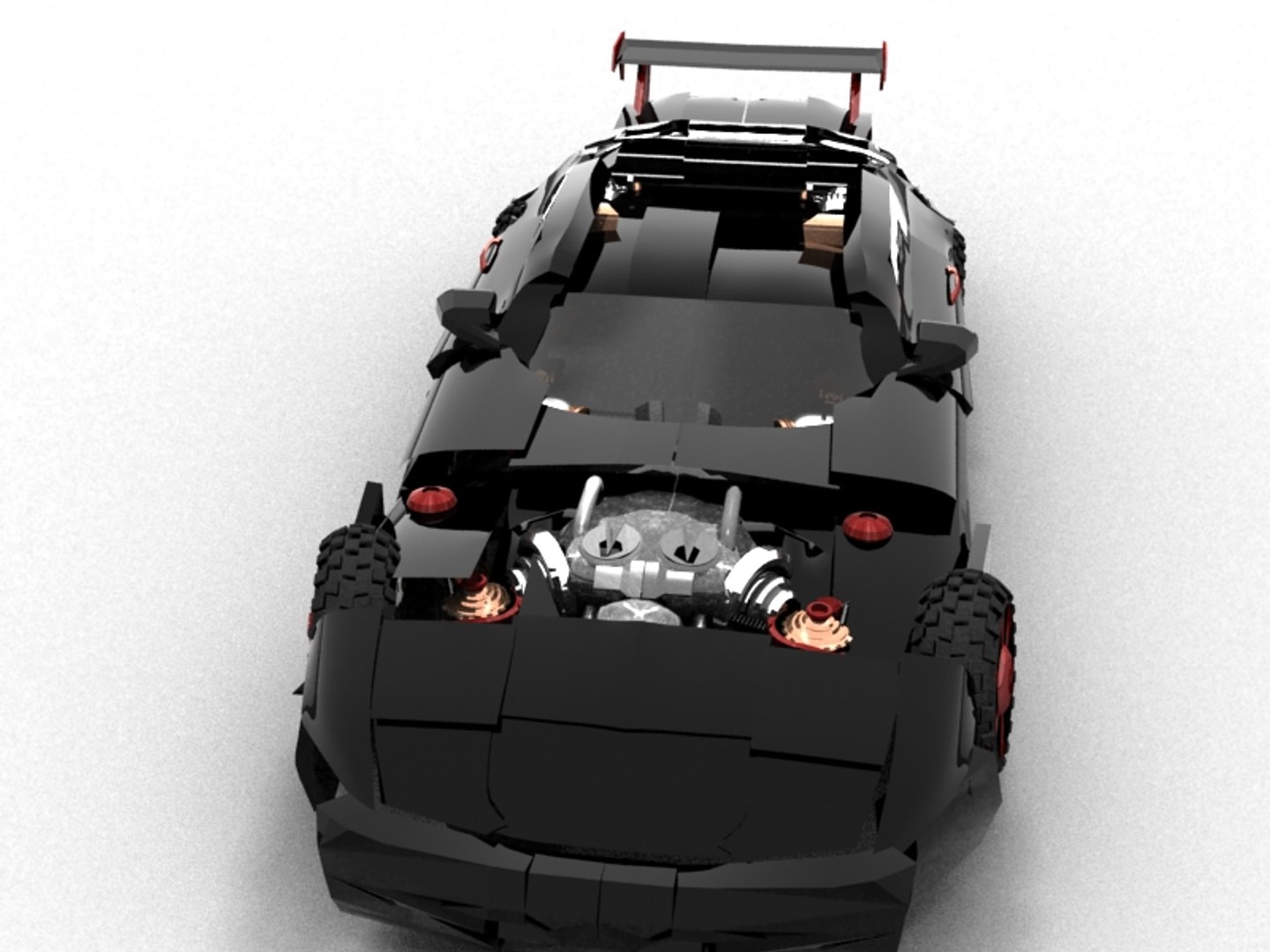 Animation Robot Transformation Dodge Viper 3d Model