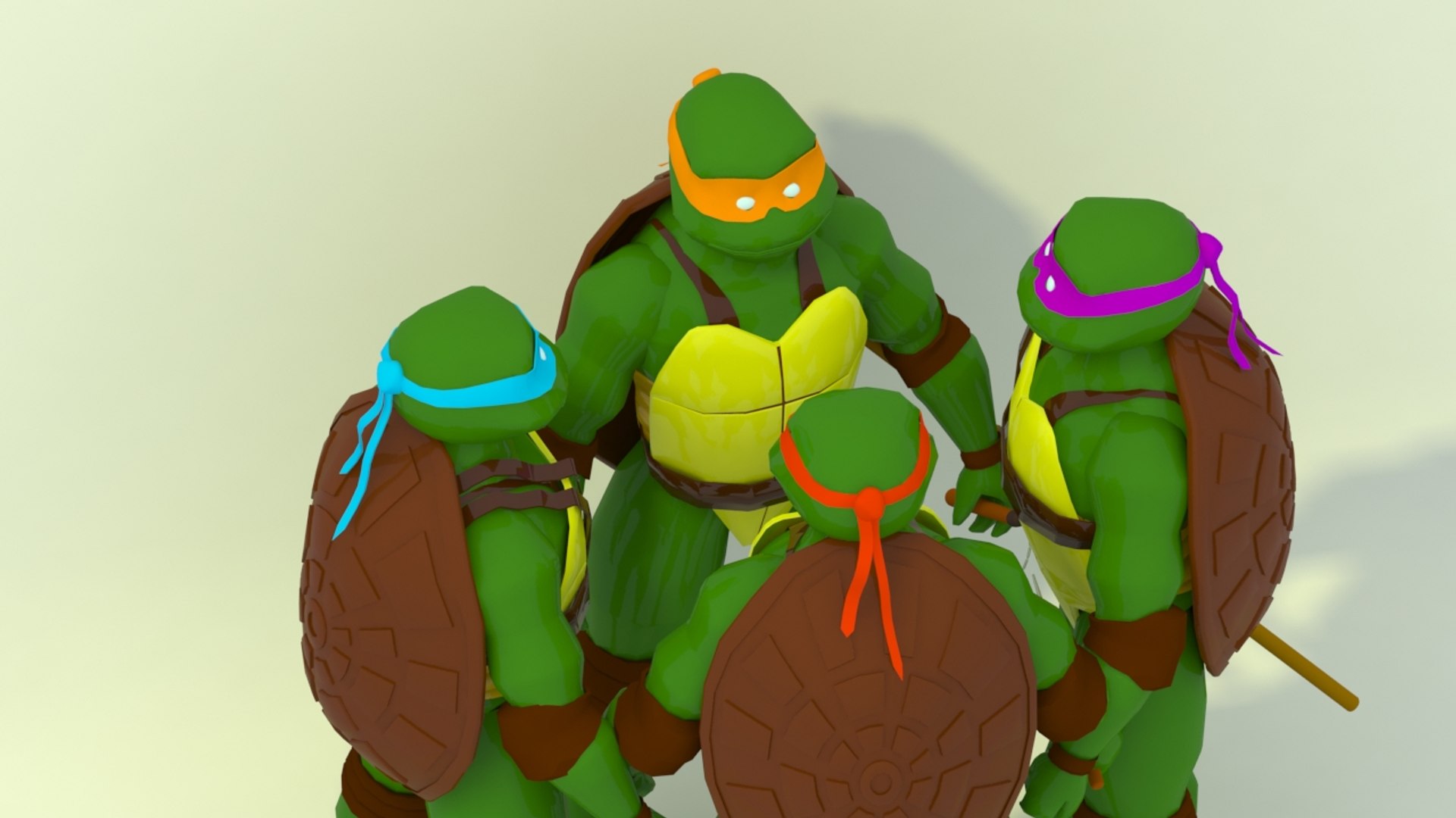 3D Tmnt - TurboSquid 1612900